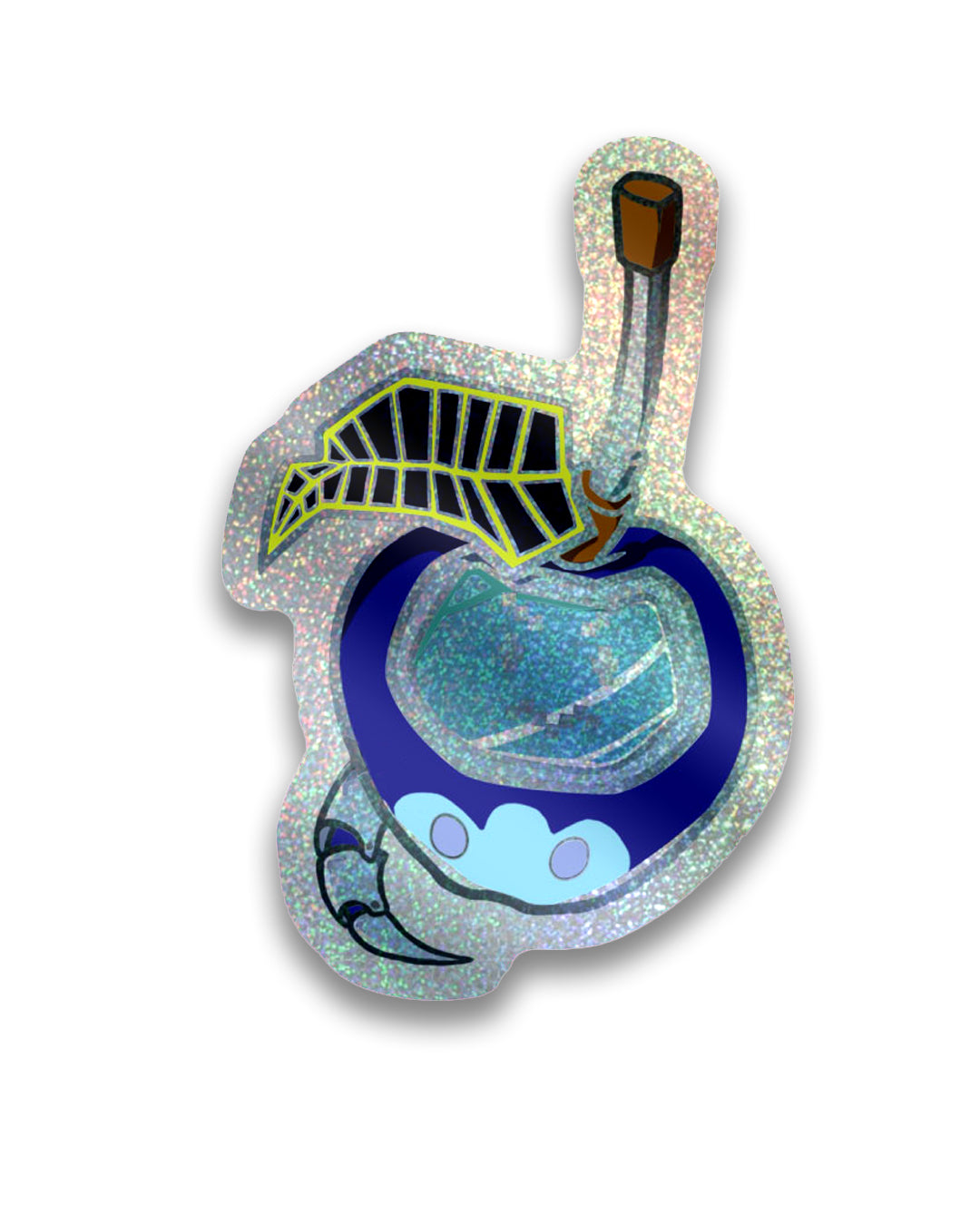 Firewall Link Apple Stardust Holo Sticker – Starlight Grotto